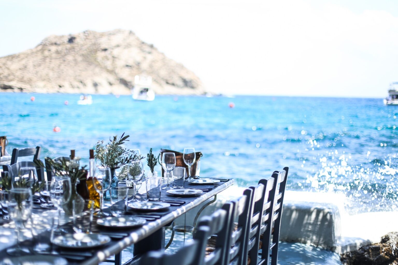 Spilia Seaside Restaurant in Mykonos - The Chic Icon
