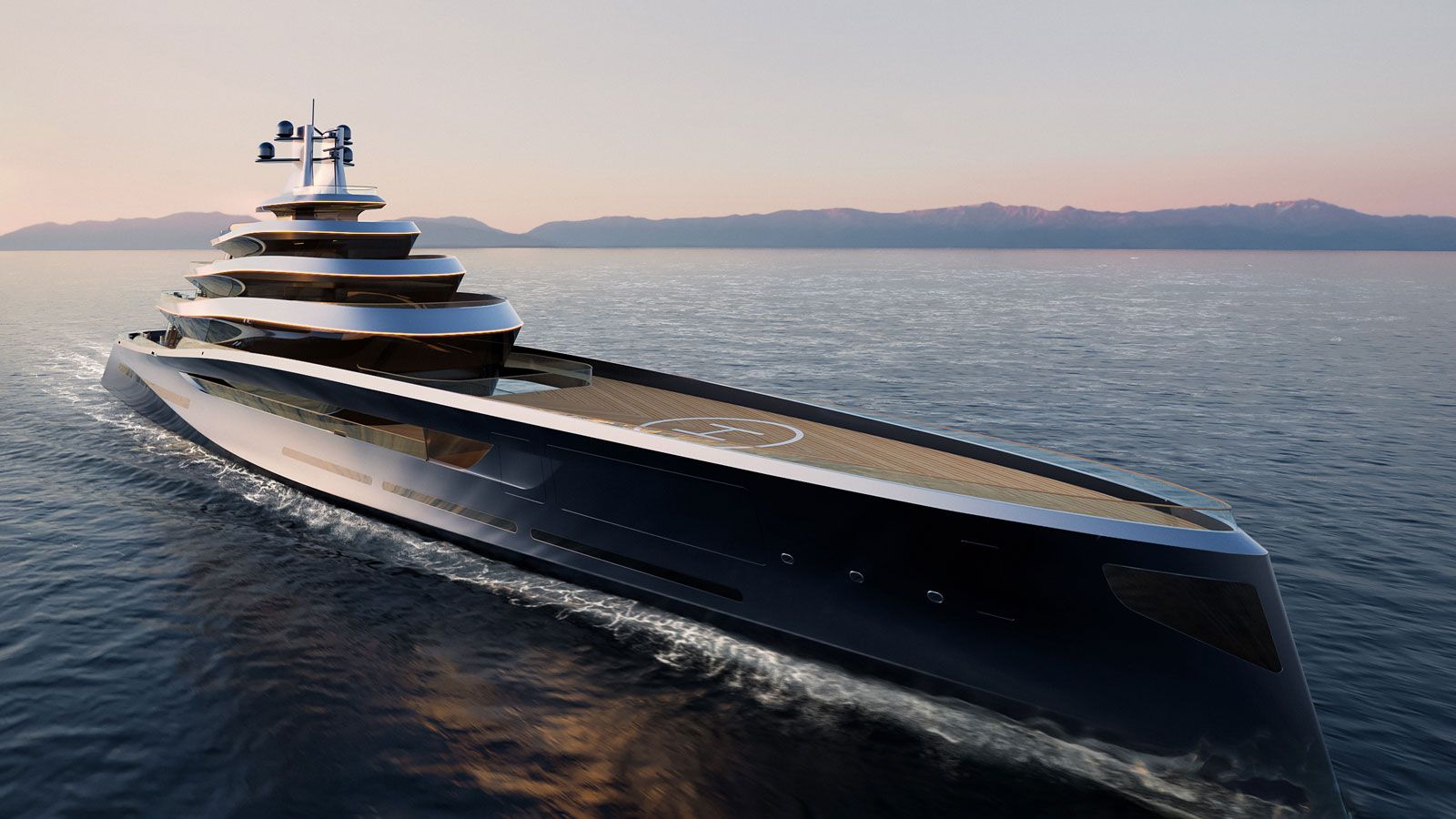 Aeolus Yacht Concept by Oceanco: A Sustainable and Luxurious Vessel for ...